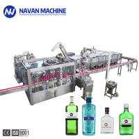 China Fully Automatic Glass Bottle Washing Filling Capping Machine for Liquor Alcohol Drinks for sale