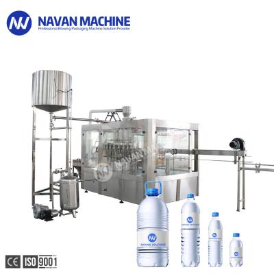 China 3 In 1 Automatic Production Plant Line Bottle Capping Packing Mineral Pure Water Bottling Liquid Filling Machines for sale