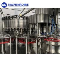 China Small Linear Water Filling Machine Automatic Pure / Mineral Water Filling Rinsing Capping Line for sale