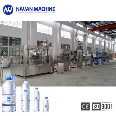 China Automatic 300-2000ml Water PET Bottled Filling 3 in 1 Machine for sale