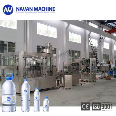 China 2000BPH Automatic Mineral Drinking Water PET Bottled Filling Rinsing Capping Machine for sale