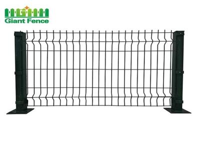 China Square Post 50x150mm PVC Coated 3D V Mesh Security Fencing with 2.0-3.0m Panels and 10-Year Guarantee for sale