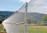 China 50×200 H1030mm Iron Galvanized V Mesh Welded Wire Security Fence with 3.00m Panels and BS EN 10244-2 Certification for sale