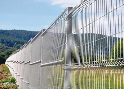China 50×200 H1030mm Iron Galvanized V Mesh Welded Wire Security Fence with 3.00m Panels and BS EN 10244-2 Certification for sale