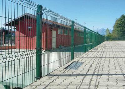 China 100X300mm Garden Bending V Mesh Security Fencing for sale