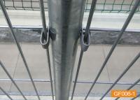 China Hot Dip Galvanized Round Post 48mm 3D V Mesh Security Fencing 2m Panel for sale