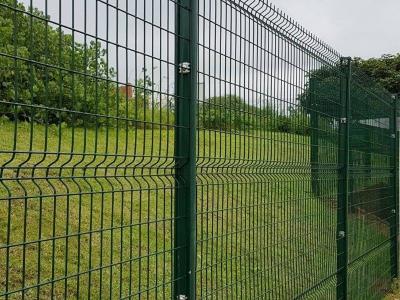 China 3D Curved Welded Wire Mesh Garden Fence 1.23m Height 50x100mm Hole for Panel for sale