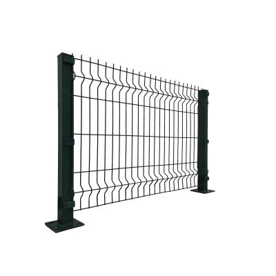 China PVC Coated 3D Curved Welded Wire Mesh Fence 2m x 1.5m for Garden Farm Protection for sale