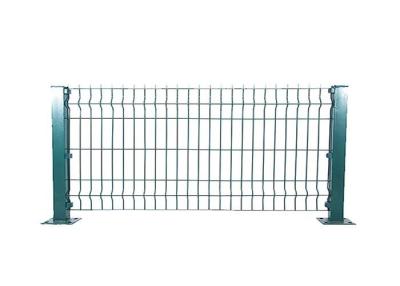 China Highway PVC Coated 3D Welded Wire Fence Low Carbon Steel 50x50mm to 200mm for sale