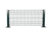 China Galvanized 3D Curved Welded Wire Mesh Fence Panel 2m Height 50x100mm Mesh for Garden Security for sale