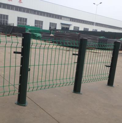 China PVC Coated 3D Welded Wire Mesh Fence - 2m to 3m Panels with 50×100mm to 75×150mm Hole Sizes for sale