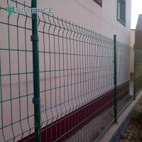 China 3D Welded Wire Fence Panel 1.83m Height 2.5m Length V Fold Anti Climbing Security for sale