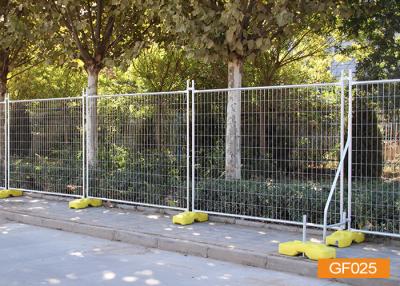 China 2.4m Temporary Construction Fence Panel - 1.8m/2.1m Height with 3mm/4mm Wire Diameter Options for sale