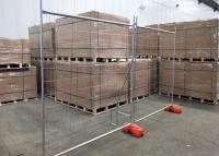 China Iron Metal 2.1x2.4m Welded Temporary Construction Fence with 42 Micron Galvanized Coating for sale