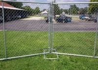 China free standing Galvanized 2.4x2.1m Temp Construction Fence for sale