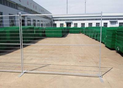 China Vinyl Coated 6x10 Feet Temporary Construction Fence Panel Hot Dip Galvanized for sale
