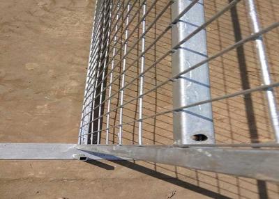 China Q235 Steel Powder Coated Temporary Construction Fence Panel 6ft x 8ft for sale