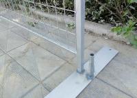 China Powder Coated Temporary Construction Fence 9.5ft x 6ft Welded Wire Mesh Panel for sale