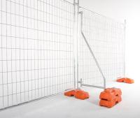China Galvanized Temporary Fencing 2.1x2.4m Removable Construction Fence Panel for sale