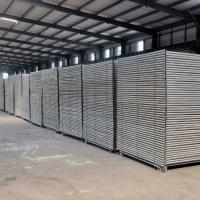 China 2.1x2.4m Australia HDG Heavy Duty Temporary Fencing Panel 3mm Wire 42mm Frame for sale