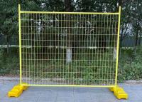 China 3.0mm PVC Coated Welded Temporary Fence 75x150mm Mesh Australia for sale
