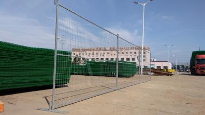 China Galvanized PVC Coated Temporary Fence 6ft x 8ft Canada Standard Construction Panel for sale
