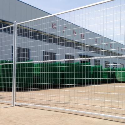 China Galvanized Temporary Chain Link Fence Panel 6x12 Ft for Construction Site Safety for sale