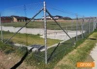 China 5 Foot Diamond Chain Link Fence with 2.0-4.8mm Wire Diameter and 10-30m Roll Length Options for sale