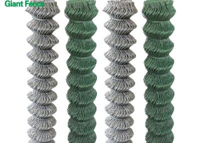 China Privacy Rhombus 6ft Chain Link Fence For Playgrounds for sale