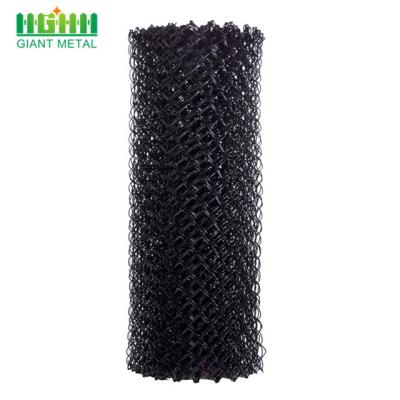 China PVC Coated Chain Link Fence 50x50mm Mesh 1.8m Height Galvanized Wire for sale