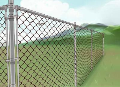 China PVC Coated Diamond Mesh Fencing 3.0m Height for Garden and Sports Field for sale