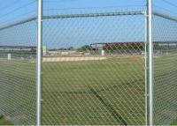 China Galvanized Chain Link Fencing 60x60mm Mesh with Full Accessories Set for sale