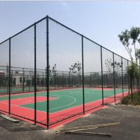 China 100x100mm Opening 10ft Height Knuckled Chain Link Fence ISO9001 for sale