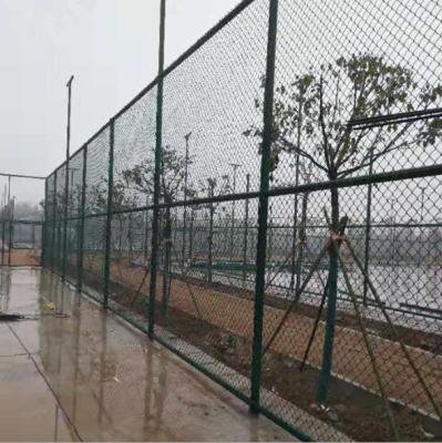 China PVC Coated Chain Link Fence Panels Black 50mm Mesh 2m Height for Trellis Gates for sale