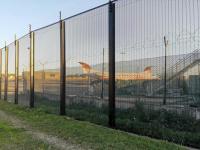 China Q195 Steel 358 Anti Climb Security Fencing 75mm x 12.5mm Mesh Panel 2100mm Height for sale
