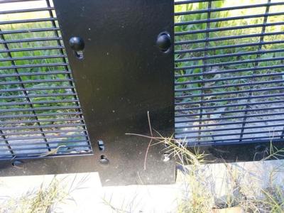 China 358 Anti Climb Security Fencing 2400x2515mm Welded Mesh Panel Galvanized for sale