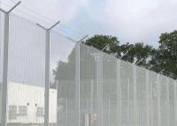 China Hot Dip Galvanized 358 Anti Climb Security Fence 3.0mm 76.2x12.7mm Mesh for sale