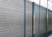China 2.0m High Airport Anti Climb Security Fencing 60x60x2.5mm Square Post 358 Mesh for sale