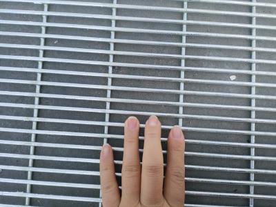 China Hot Dipped Galvanized 358 Anti Climb Security Fencing 76.2x12.7mm Mesh 2m Height for sale