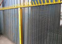 China Anti Climb Security Fencing 358 Mesh 4mm Wire 2.4m Height Square Post for sale