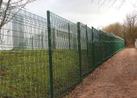 China 358 Anti Climb Security Fence 12.7x76.2mm Mesh 4mm Wire for Airport Prison for sale