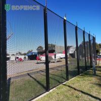 China Galvanized 358 Security Anti-Climb Fence Panel 12.7x76.2mm Mesh 3-4mm Wire Diameter for sale