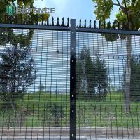 China Hot Sales Anti Cut 358 clear View Fence Panels Mesh Fence Customized Anti Climb 358 Welded Wire Mesh Backyard Garden Fence for sale