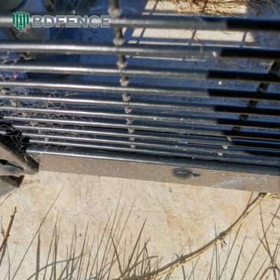 China 358 Welded Wire Mesh Fence 76.2x12.7mm Anti Climb Security Fence for Airport for sale