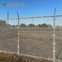 China Hot Sales Anti Cut 358 clear View Fence Panels Mesh Fence Customized Anti Climb 358 Welded Wire Mesh Backyard Garden Fence for sale