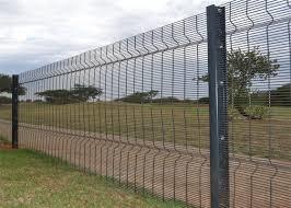 China High Protection Galvanized Black 358 Mesh 7ft High Fence Panel Anti Climb Fence with Spikes Barbed Wire for Outdoor for sale