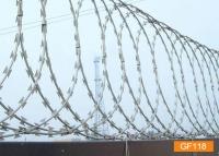 China BTO-22 Galvanized Razor Wire Coils with 22mm Length and 2.5mm Wire Diameter for Perimeter Security for sale