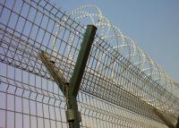 China HGMT 900mm Coil Razor Blade Fencing Wire BTO-22 with 2.5mm Core Diameter for Security Protection for sale