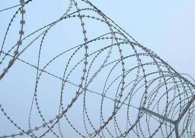 China ISO9001 Certified Hot-Dipped Galvanized Concertina Razor Wire - 2.5mm Wire Diameter with Anti-Corrosion Protection for sale