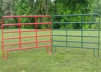 China Heavy Duty PVC Coated Q235 Steel Welded Wire Cattle Panels 1.6m x 3.0m for sale